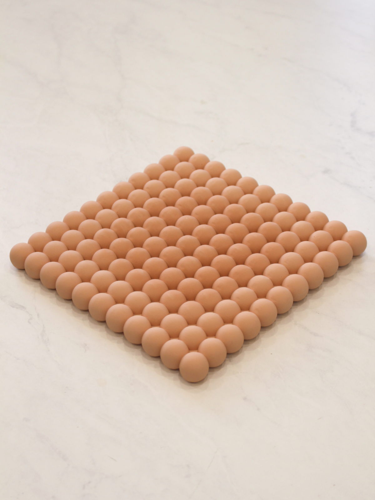 blush terracotta bubble tray | jesmonite | tate at home