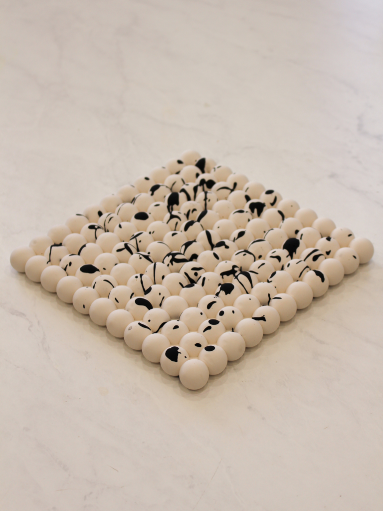 gezellig splatter bubble tray | jesmonite | tate at home